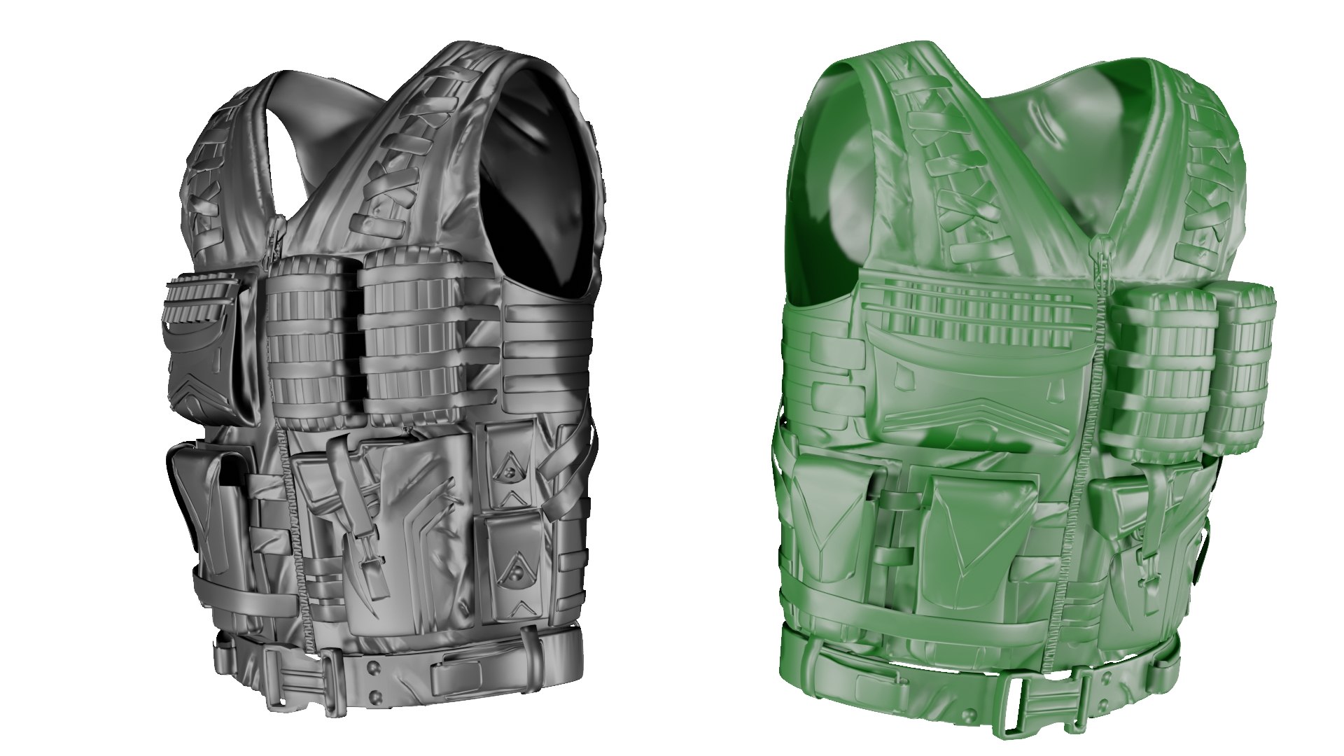 Tactical Vest 3D Model - TurboSquid 1820666