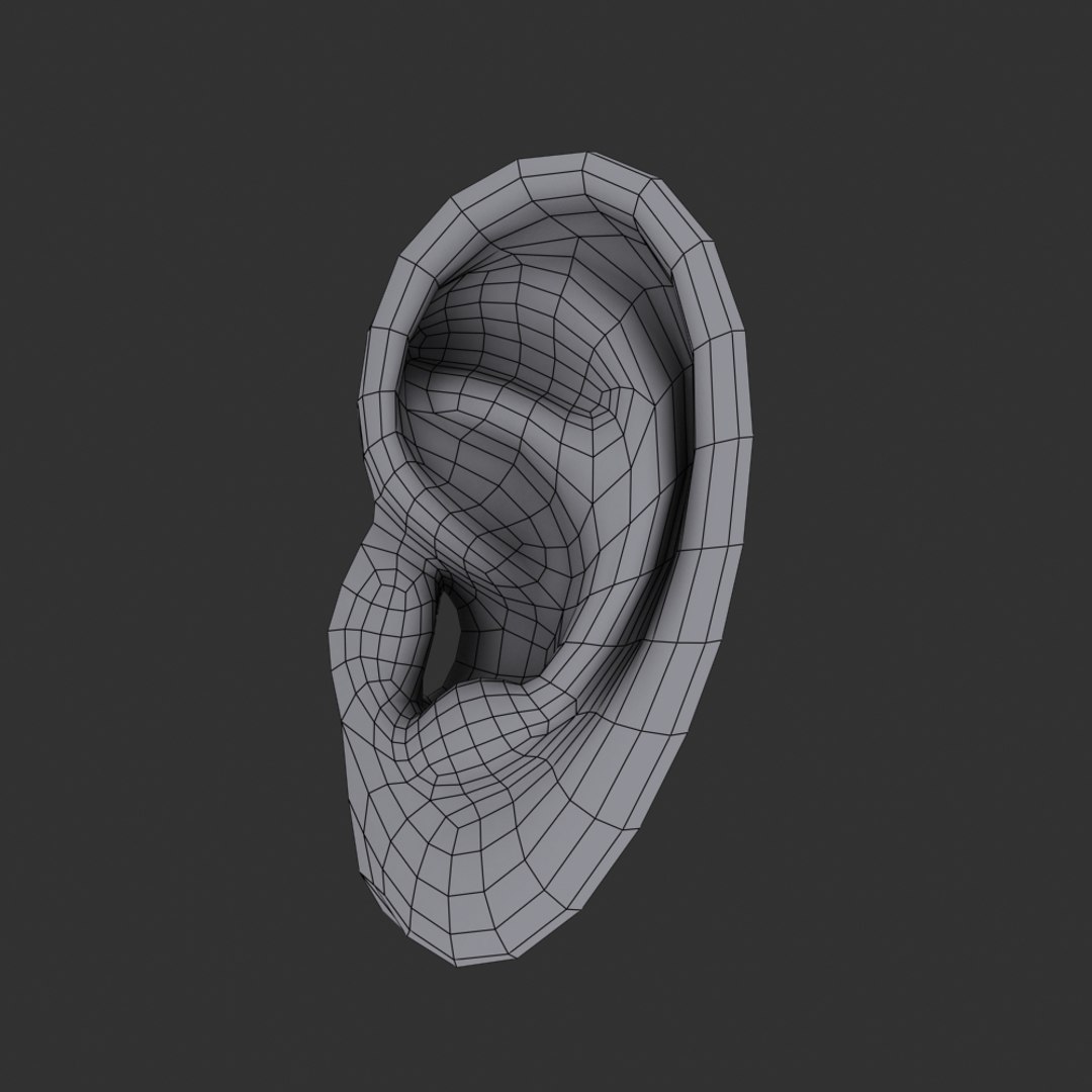 Max Realistic Human Ear