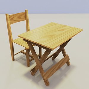 Download 3D Folding Table STL Models - TurboSquid