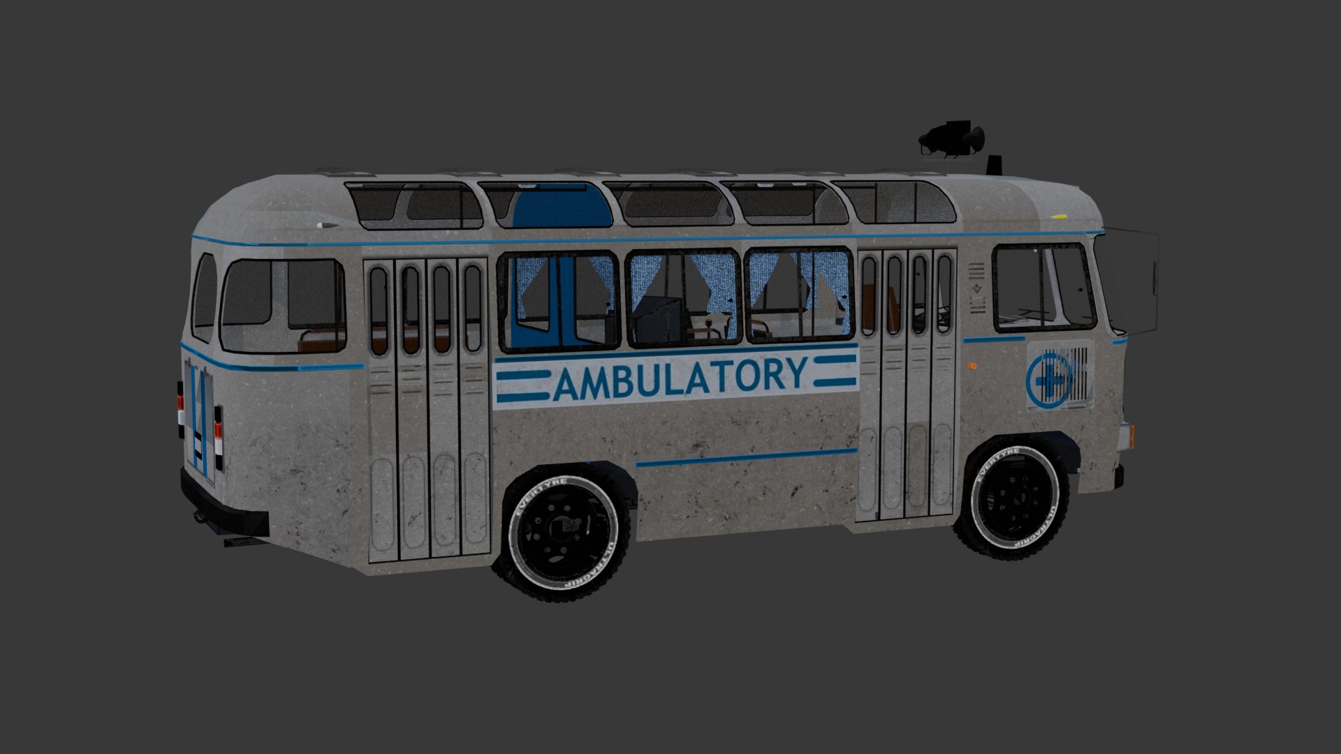 Medical Bus 3D - TurboSquid 2271352