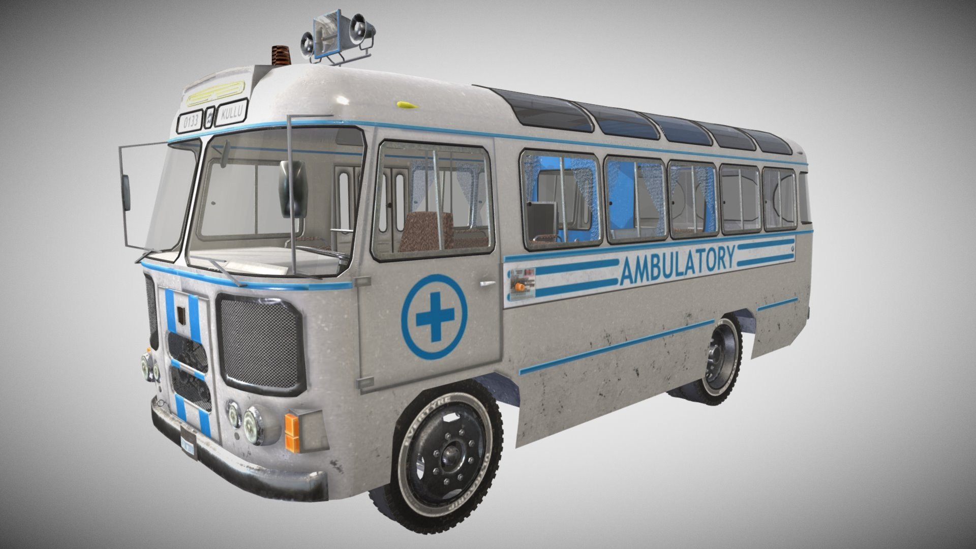 Medical Bus 3D - TurboSquid 2271352