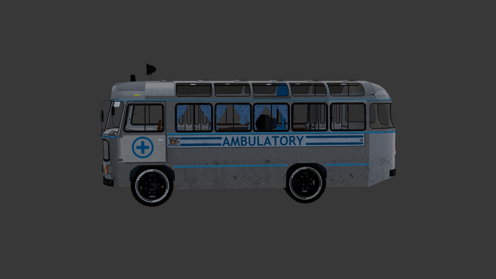 Medical Bus 3D - TurboSquid 2271352