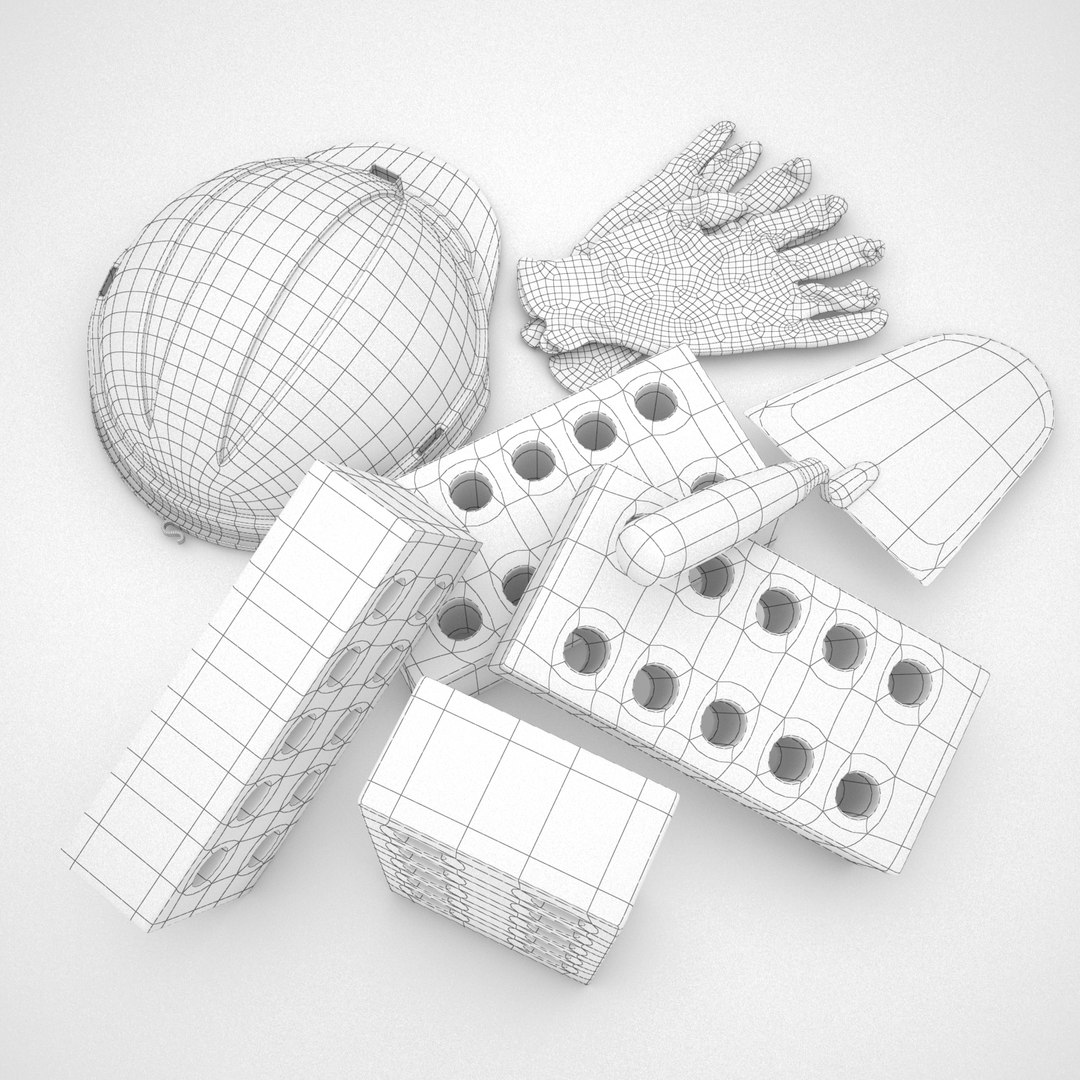 3d Builder Set 001 Model