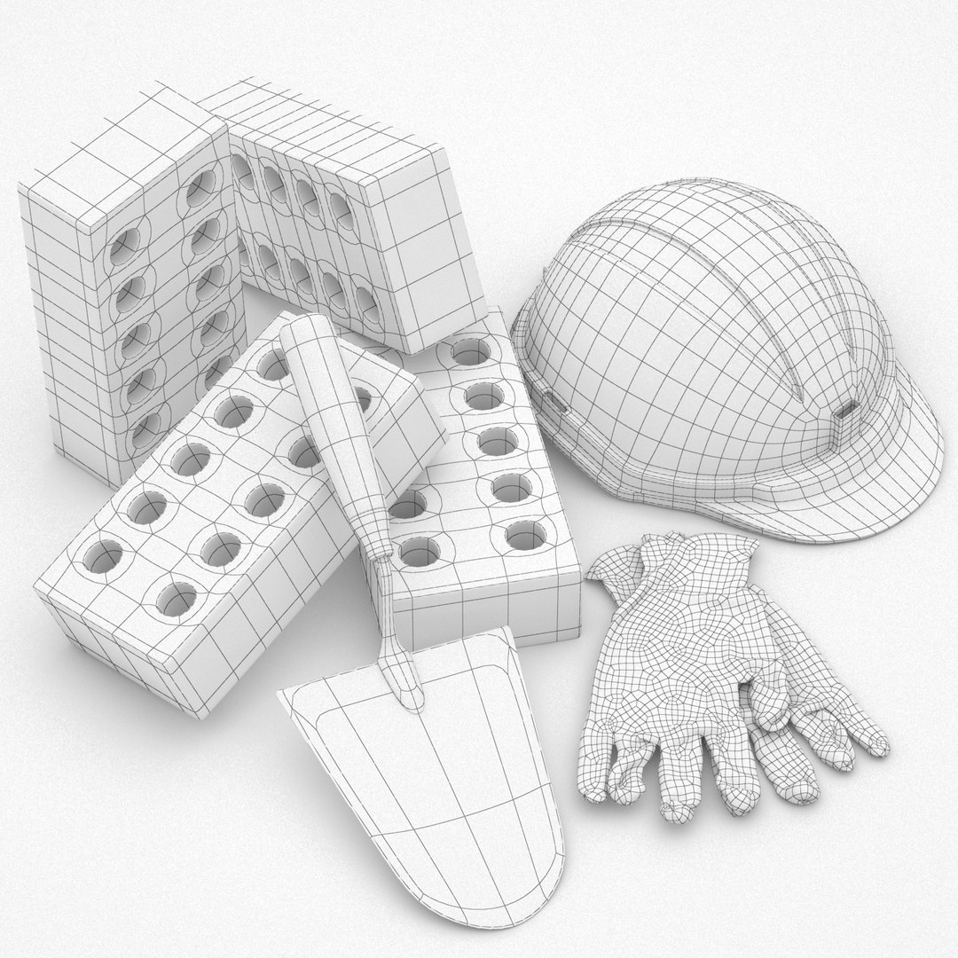 3d Builder Set 001 Model