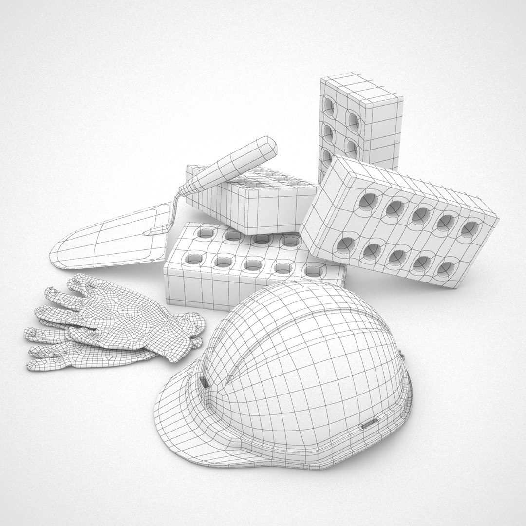 3d Builder Set 001 Model
