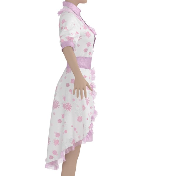 dress body 3d model
