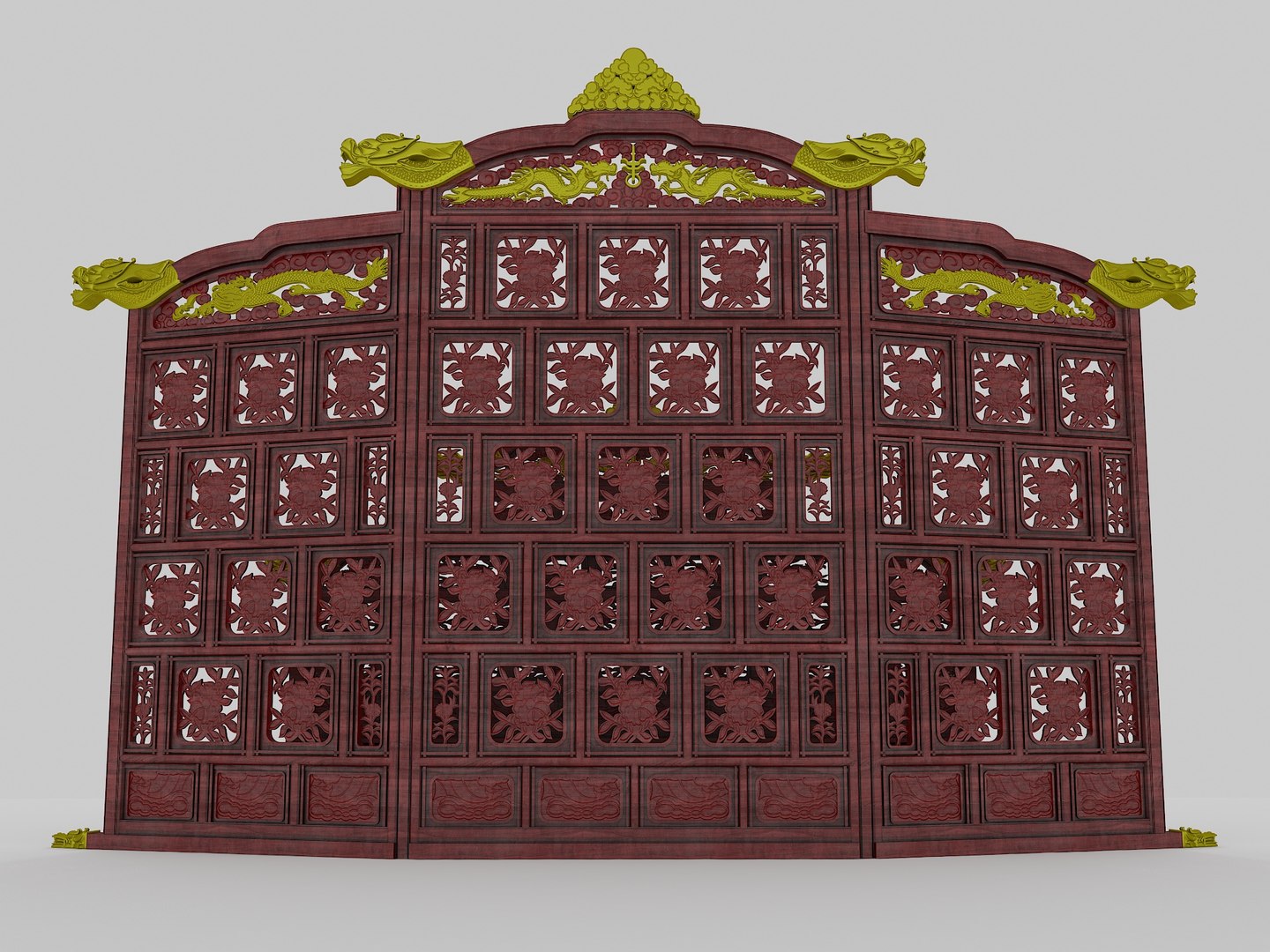 3D Joseon King Throne - TurboSquid 1875803