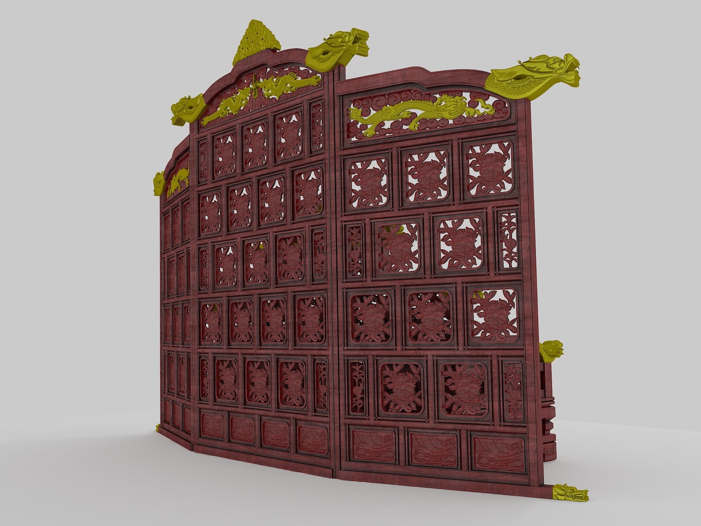3D Joseon King Throne - TurboSquid 1875803