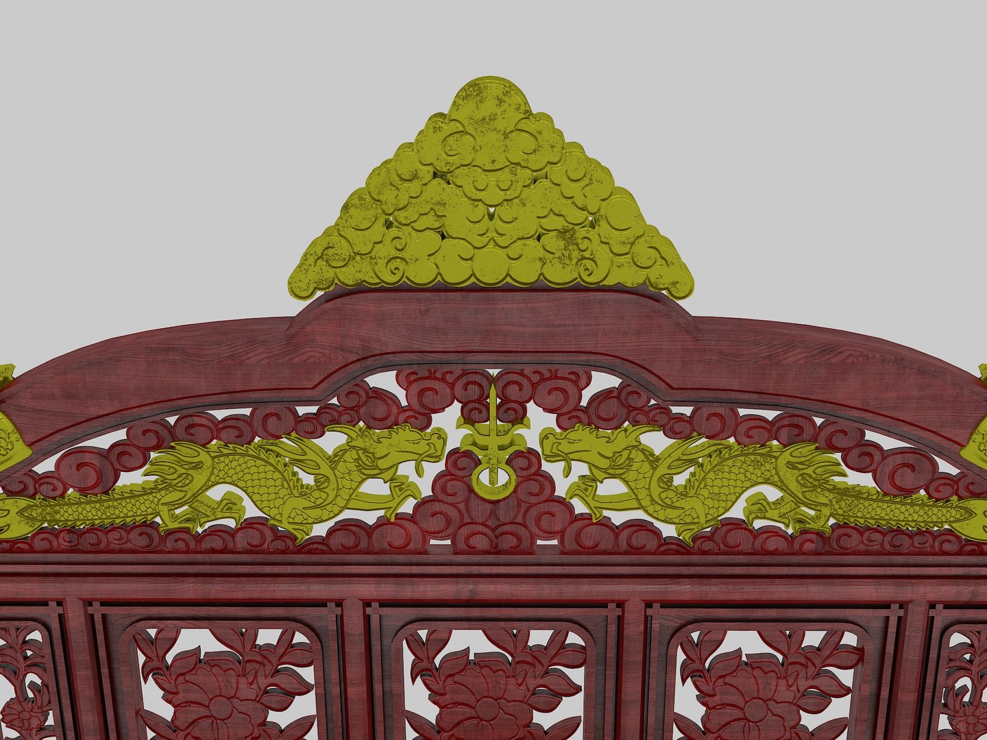 3D Joseon King Throne - TurboSquid 1875803