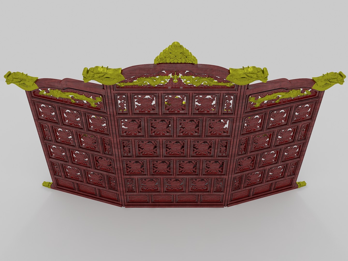 3D Joseon King Throne - TurboSquid 1875803