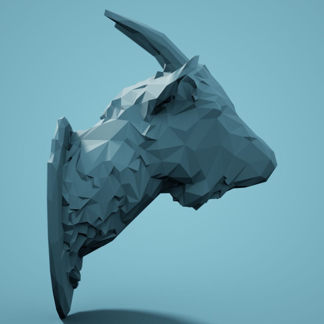 Animal Realistic Faceted 3D Model - TurboSquid 1162325