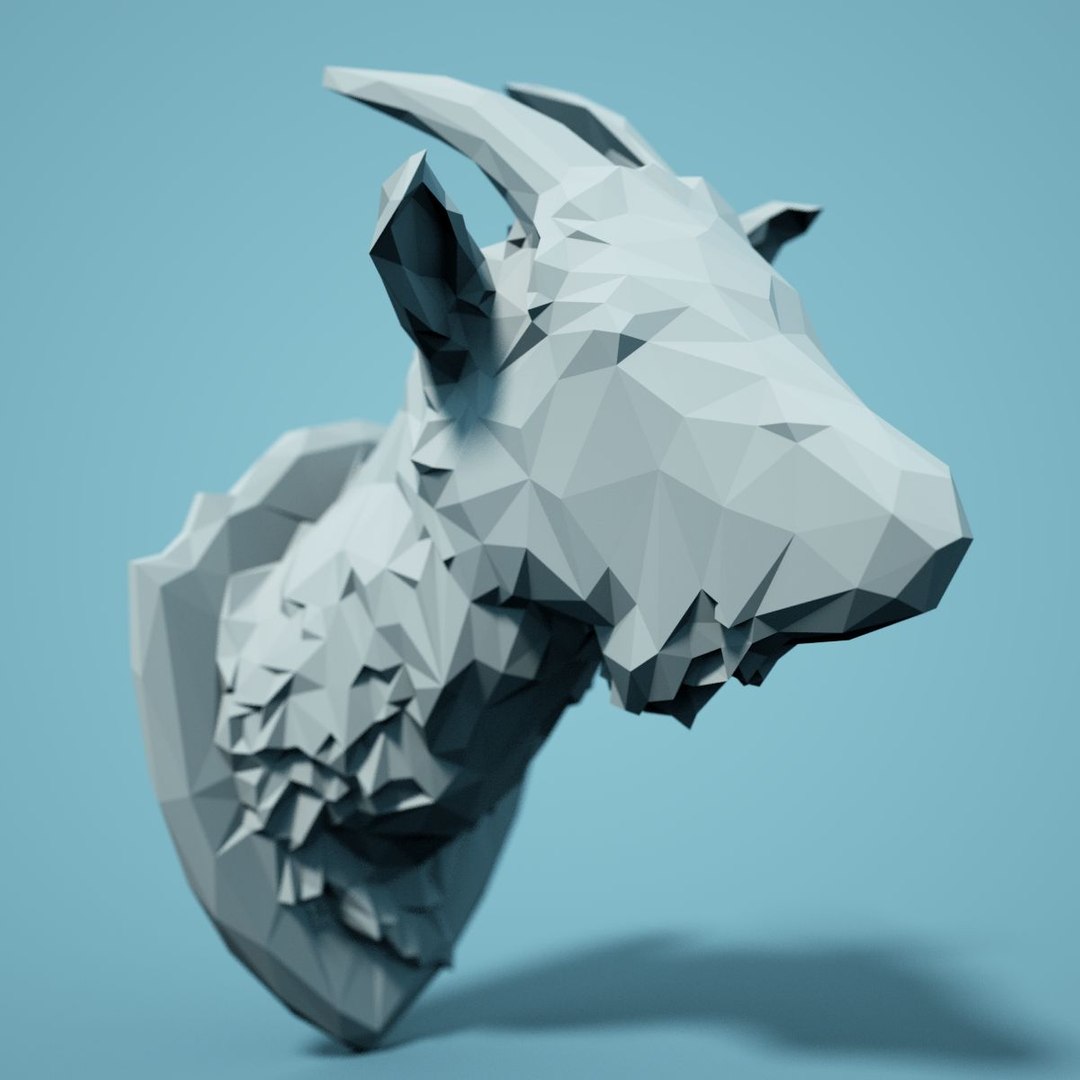 Animal Realistic Faceted 3D Model - TurboSquid 1162325