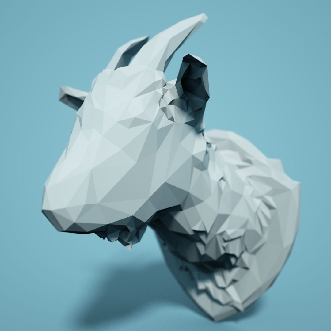 Animal Realistic Faceted 3D Model - TurboSquid 1162325