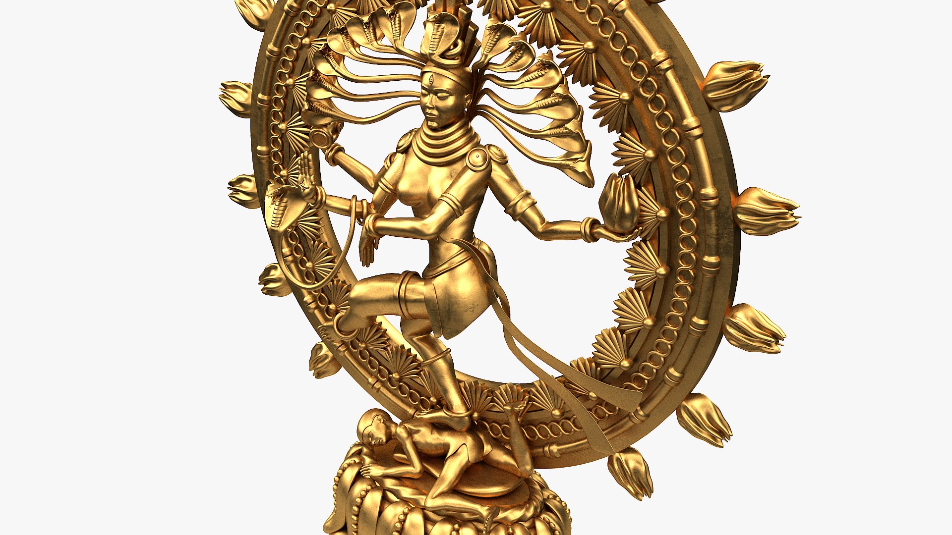 3D SHIVA NATARAJA Dancing LORD Model Model - TurboSquid 2058232