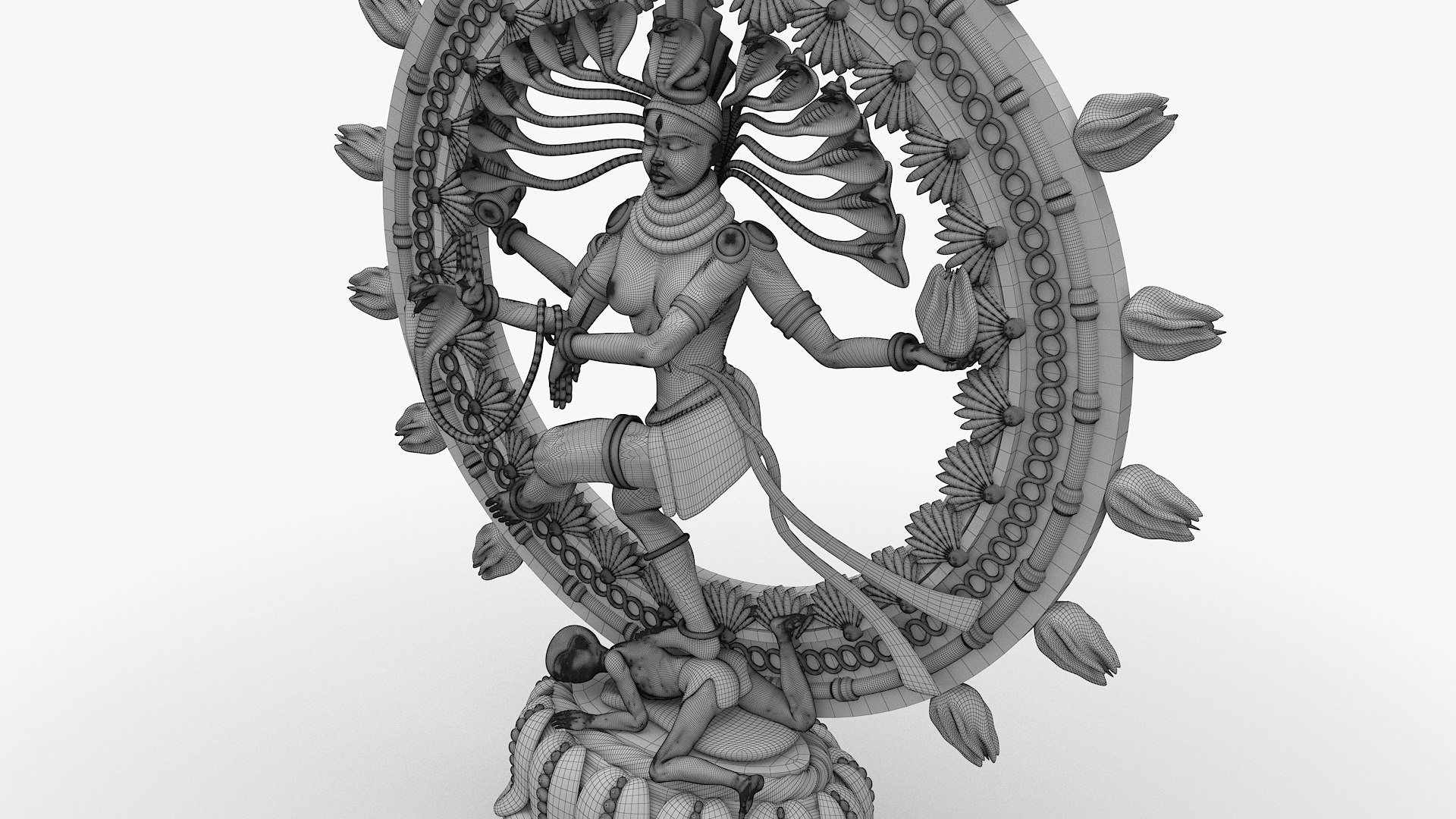 3D SHIVA NATARAJA Dancing LORD Model Model - TurboSquid 2058232