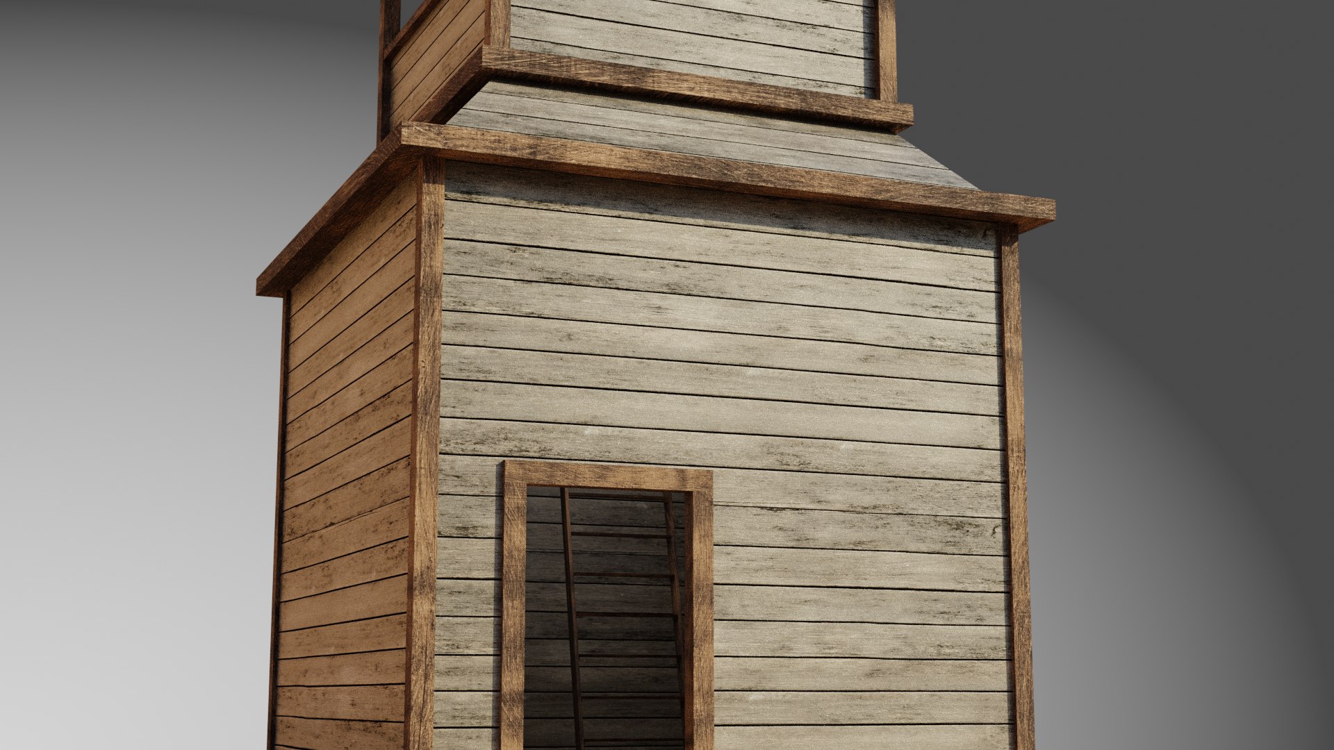 Wooden Military Tower 3D Model - TurboSquid 1581010