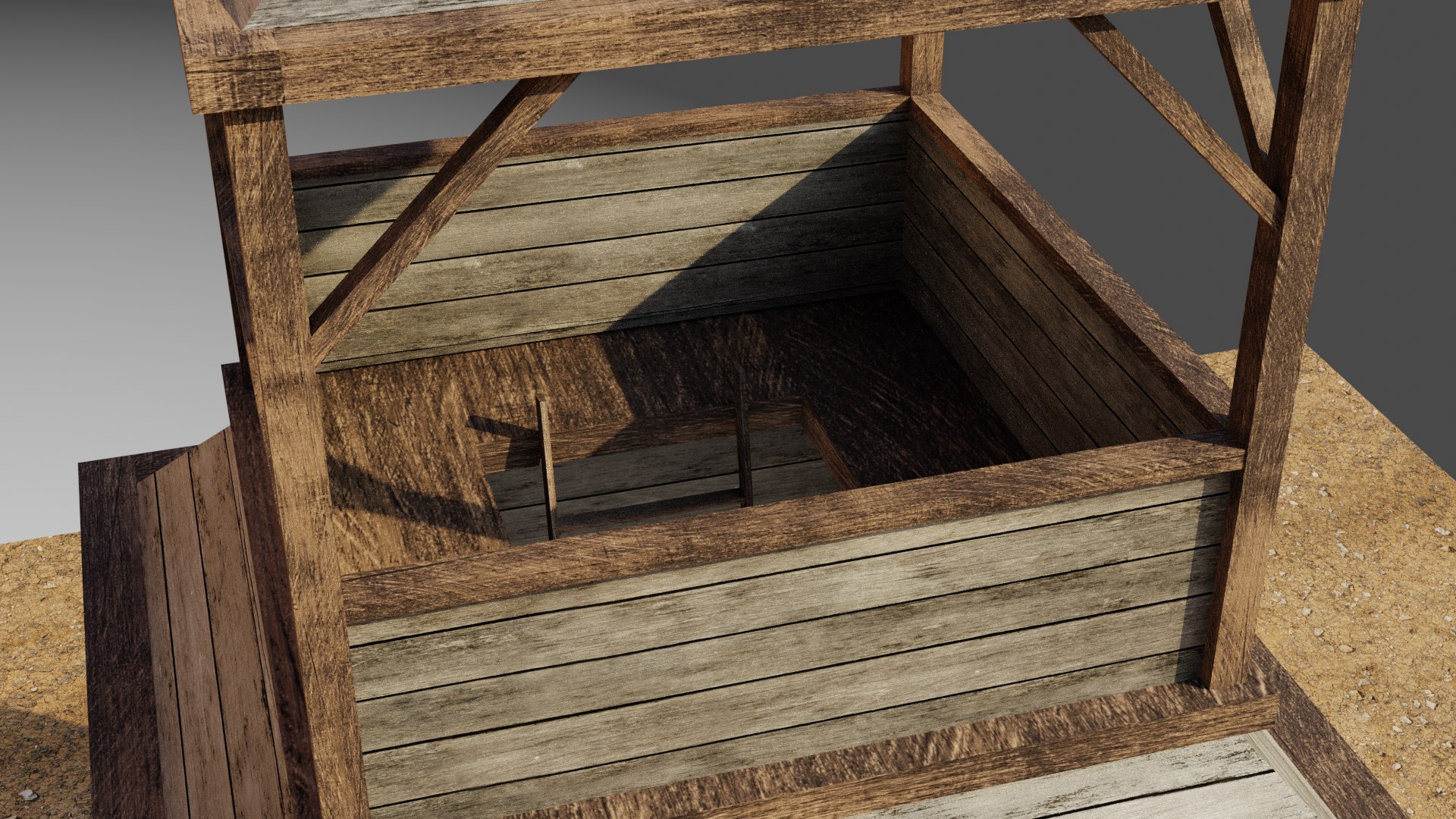 Wooden Military Tower 3D Model - TurboSquid 1581010