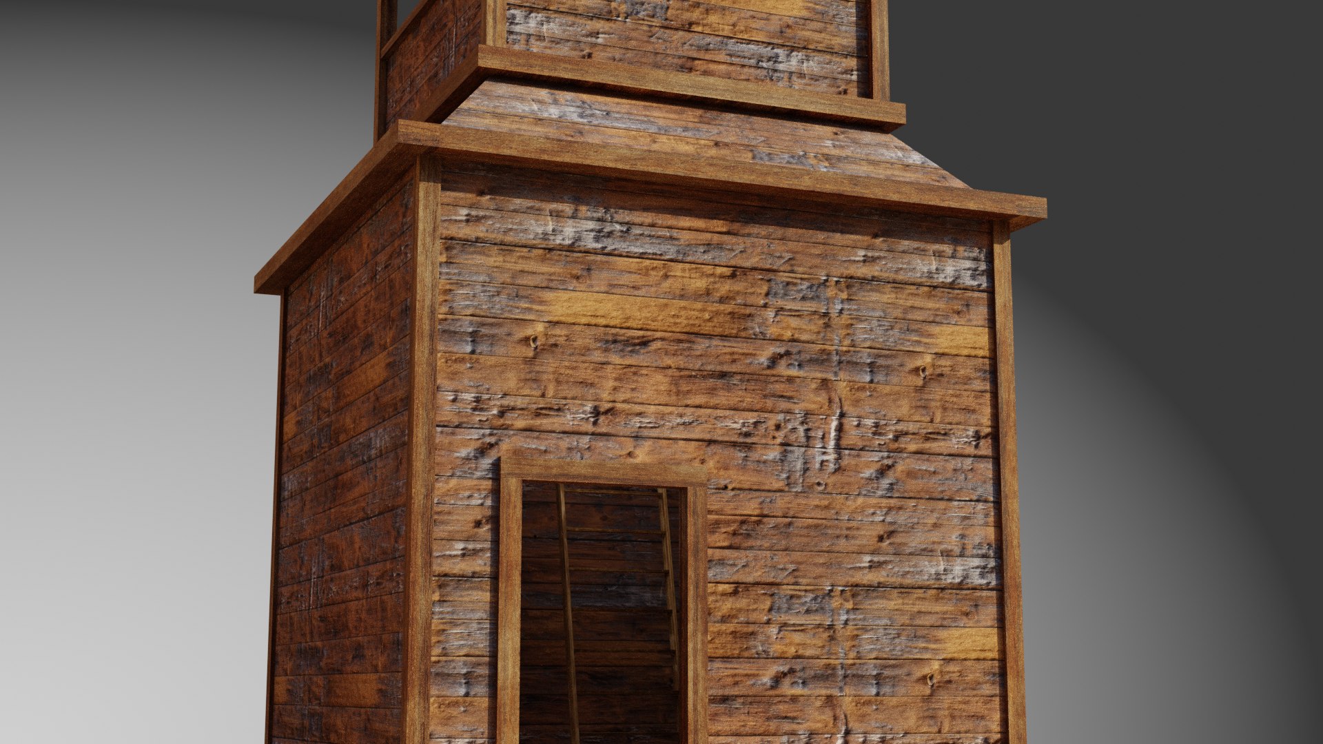 Wooden Military Tower 3D Model - TurboSquid 1581010