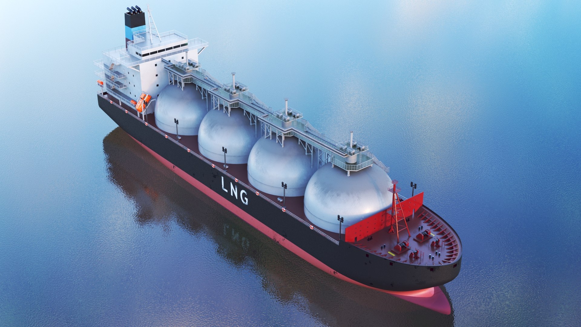 Detailed Oil Refinery Port 3D - TurboSquid 2342145