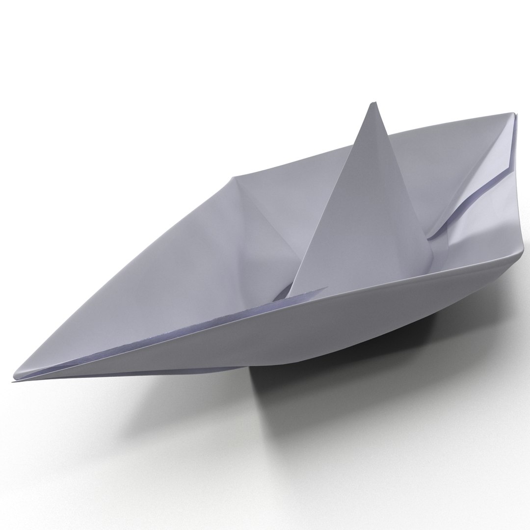 3d Model Origami Ship