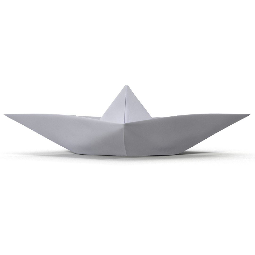 3d Model Origami Ship