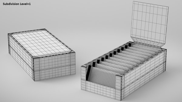 Box m model - TurboSquid 1690366