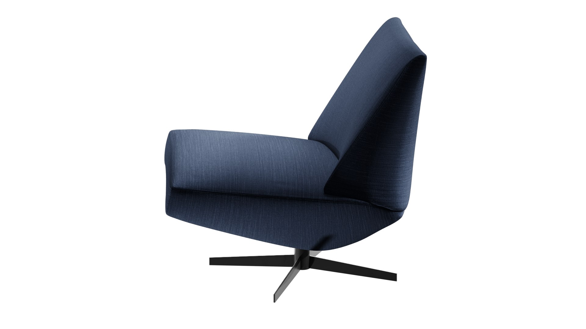 3D Armchair Sleek Model - TurboSquid 2125547