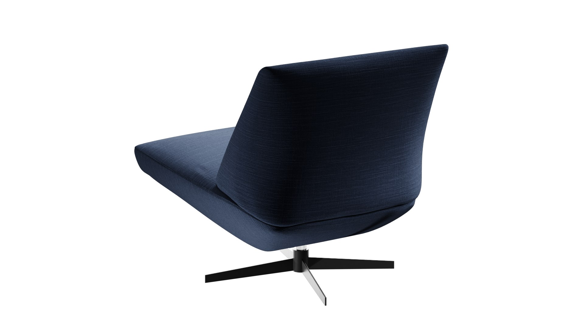 3D Armchair Sleek Model - TurboSquid 2125547