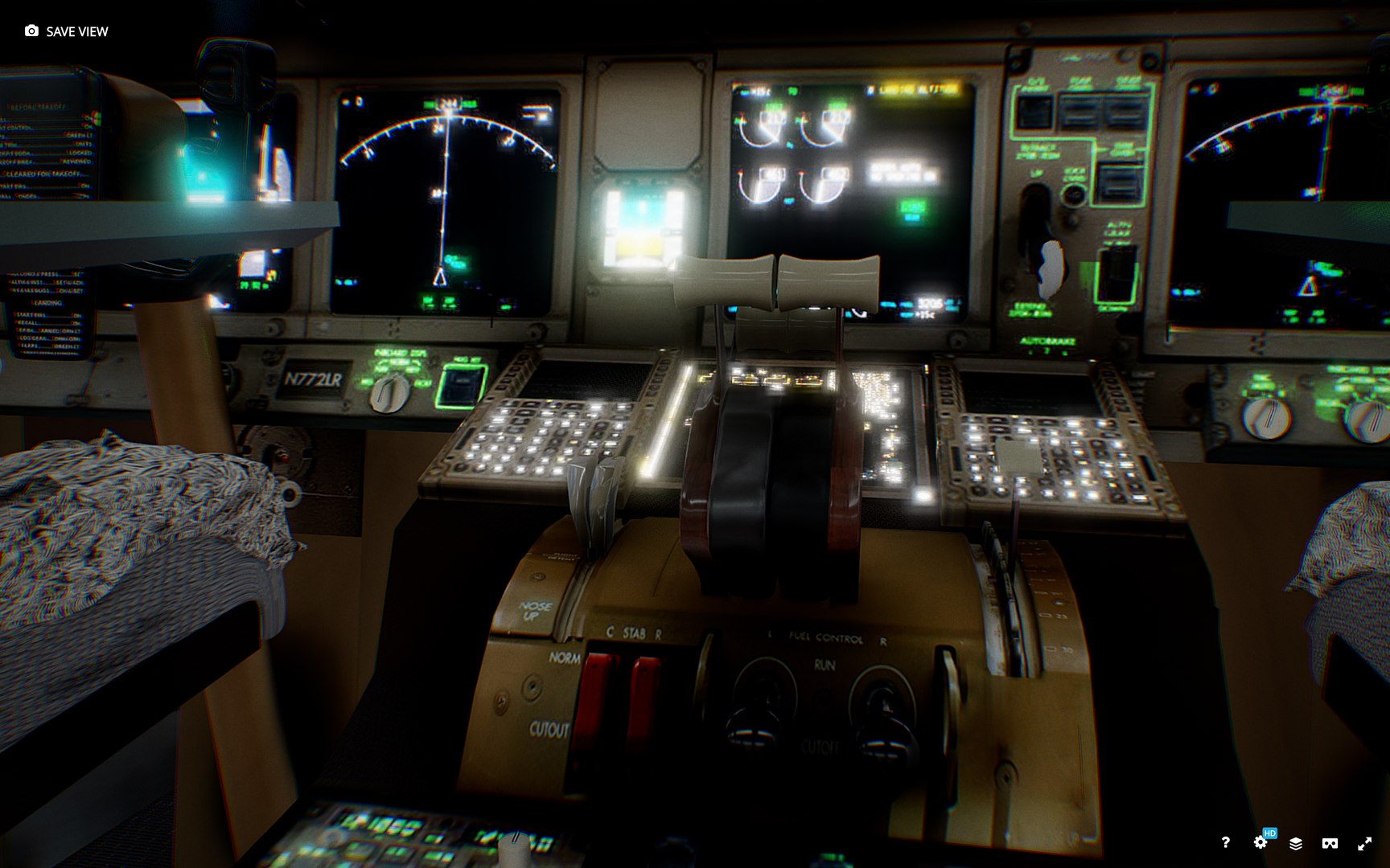 3D Boeing B777 Airplane Cockpit - TurboSquid 1887651