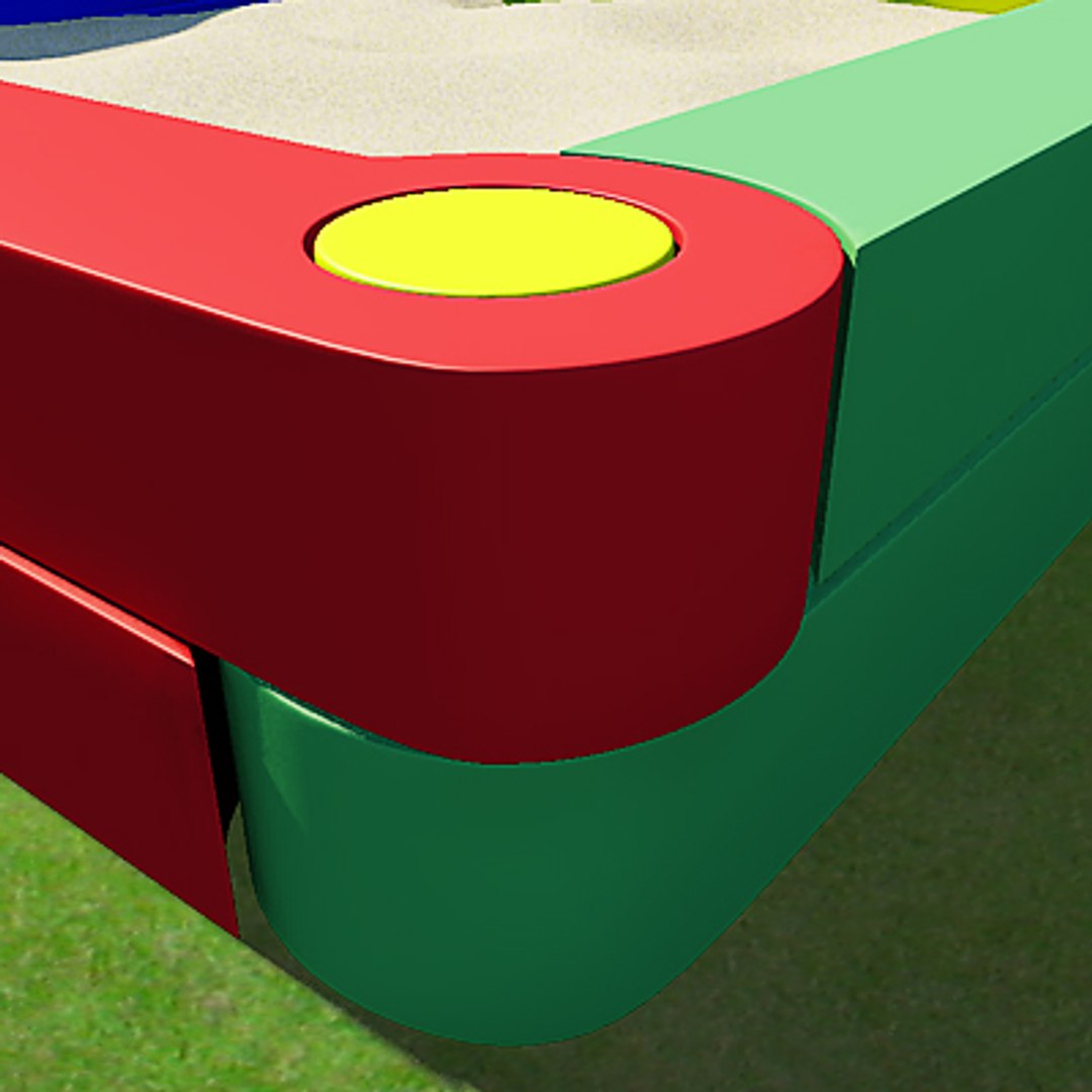 3d Sandbox Sand Model