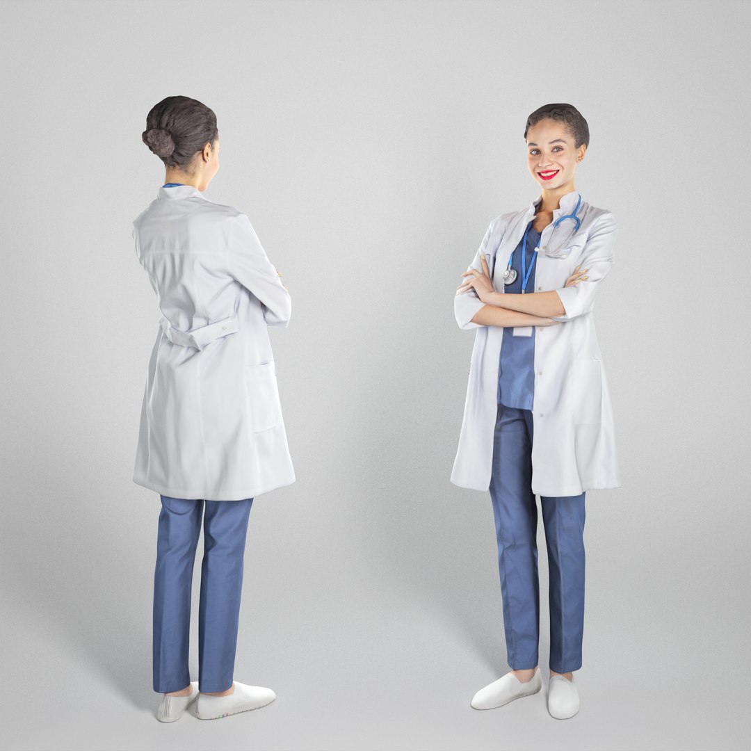 3D Model Human Young Woman Medical - TurboSquid 1648686