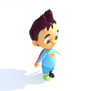 3D Superboy Models | TurboSquid
