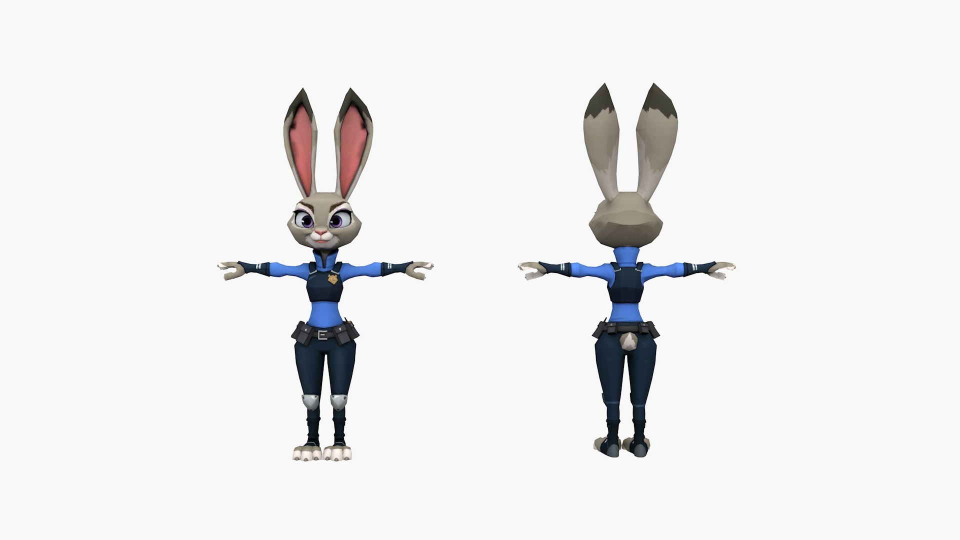 Judy Hopps 3D Model - TurboSquid 2388160