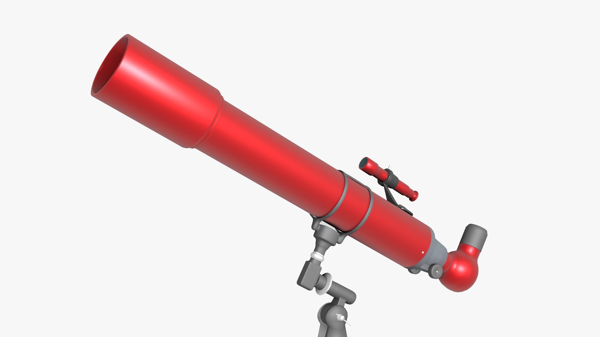 3D Model Stationary Refracting Telescope - TurboSquid 1556869