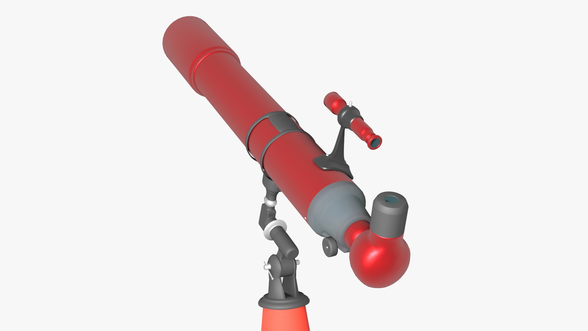 3D Model Stationary Refracting Telescope - TurboSquid 1556869