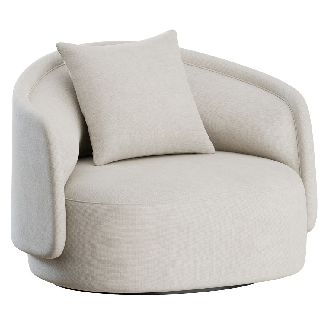 3D PIA Armchair By Collection Particuliere Model - TurboSquid 2368376