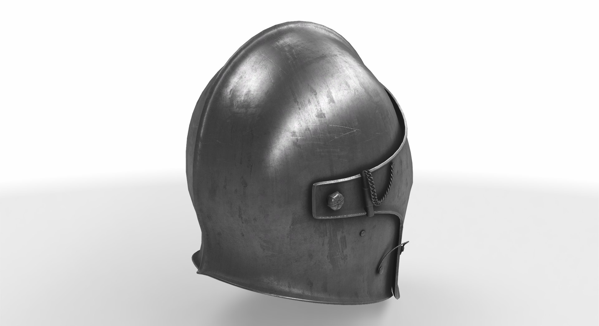 3D Helmet Barbuta Model - TurboSquid 2346950