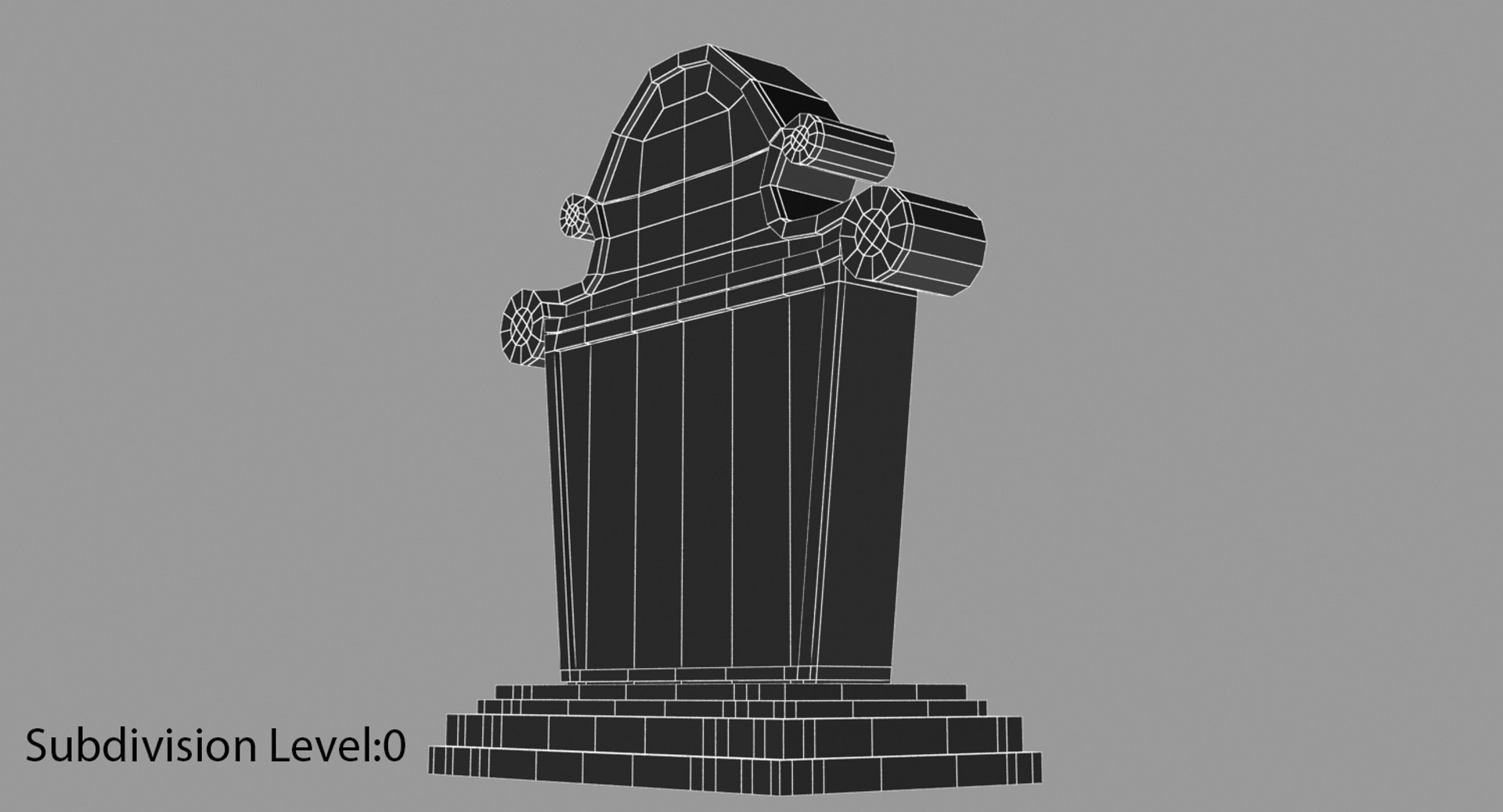 3D Model Tombstone Tomb Stone - TurboSquid 1271344