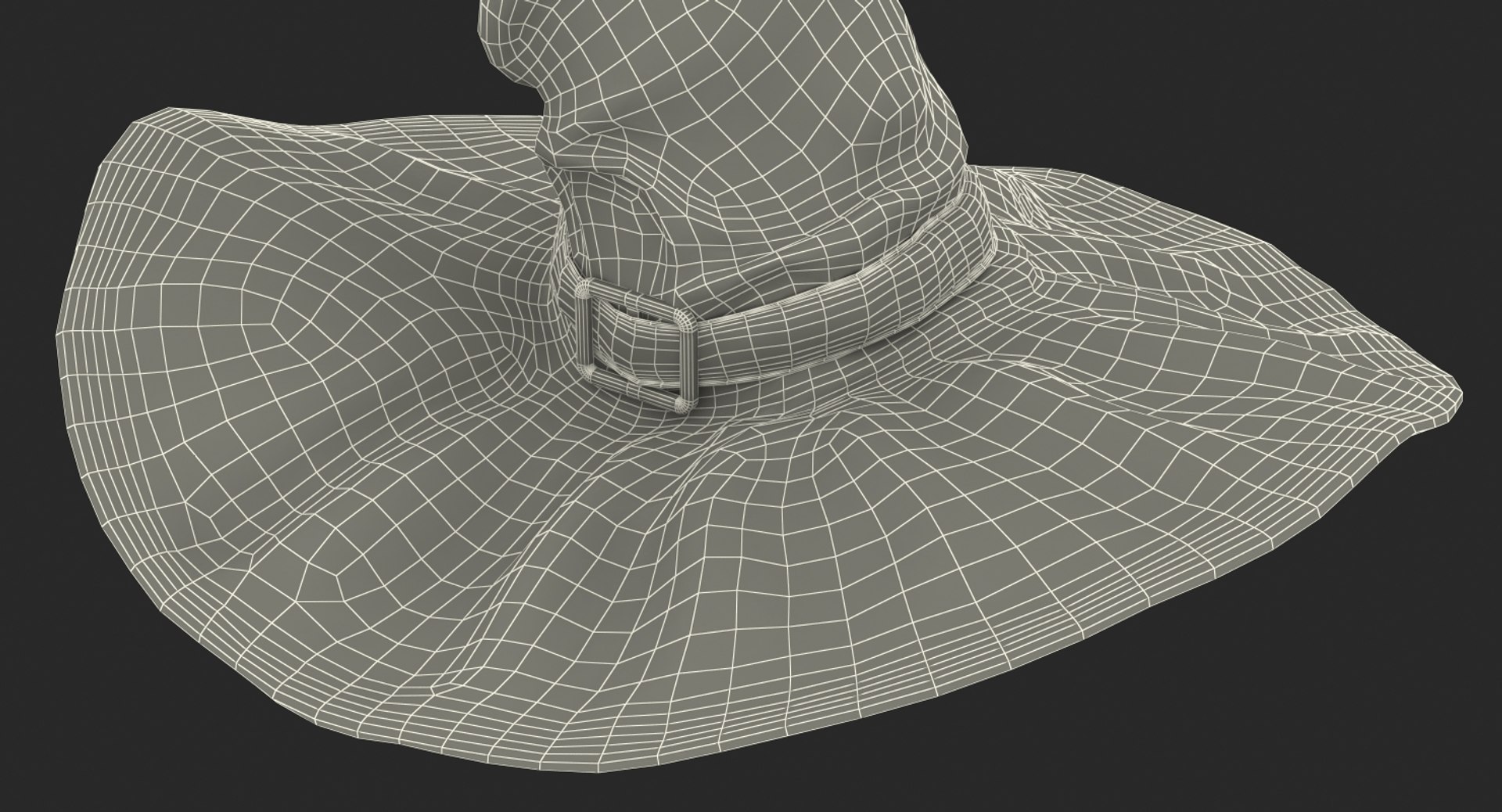 Old witch hat 3D model - TurboSquid 1332776