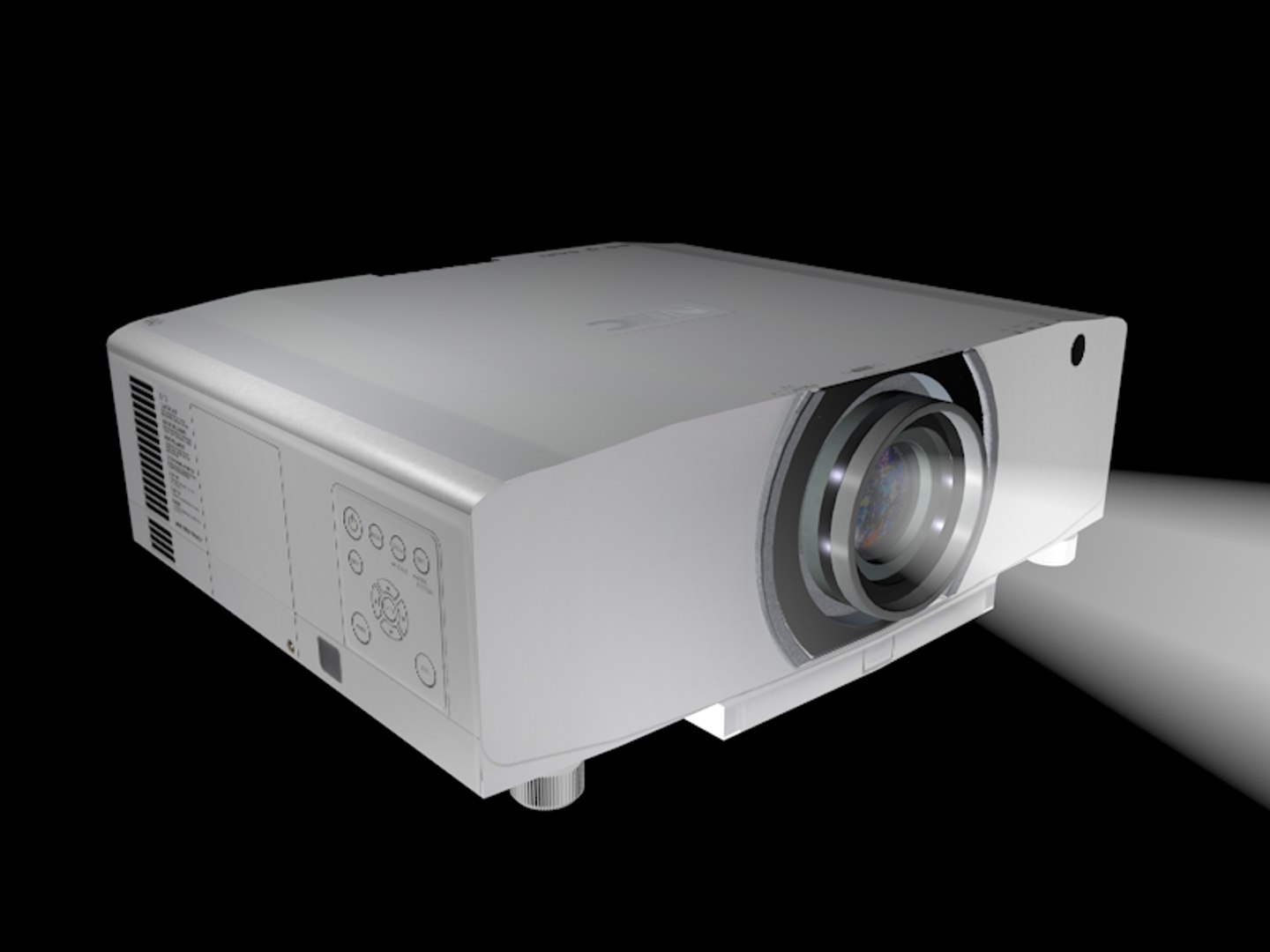 3D Projector Nec Model - TurboSquid 1336097