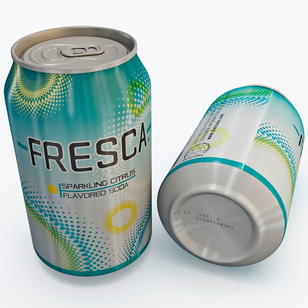 fresca soft drink 3d 3ds