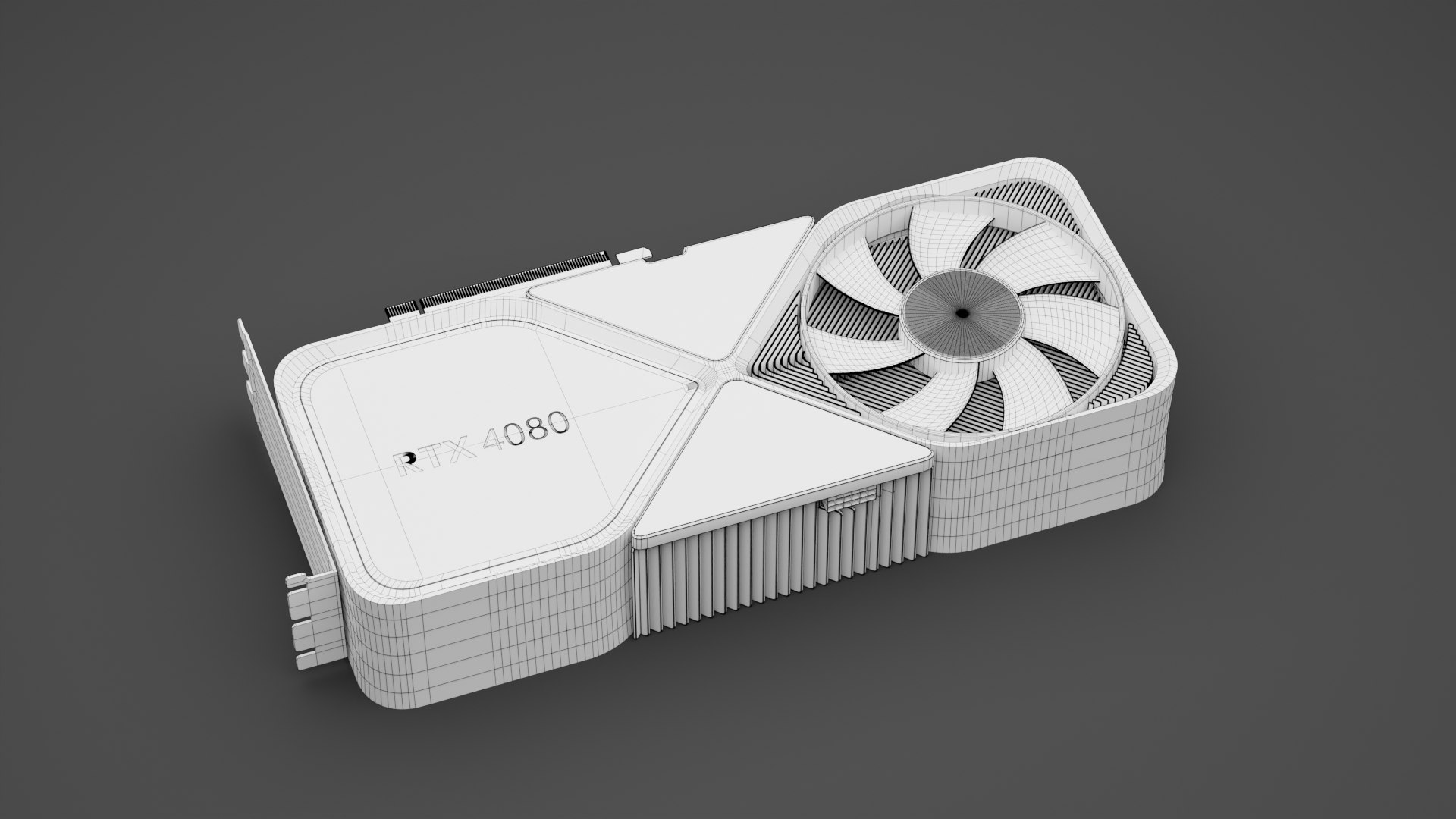 Nvidia GeForce RTX 4080 Model - TurboSquid 1975862