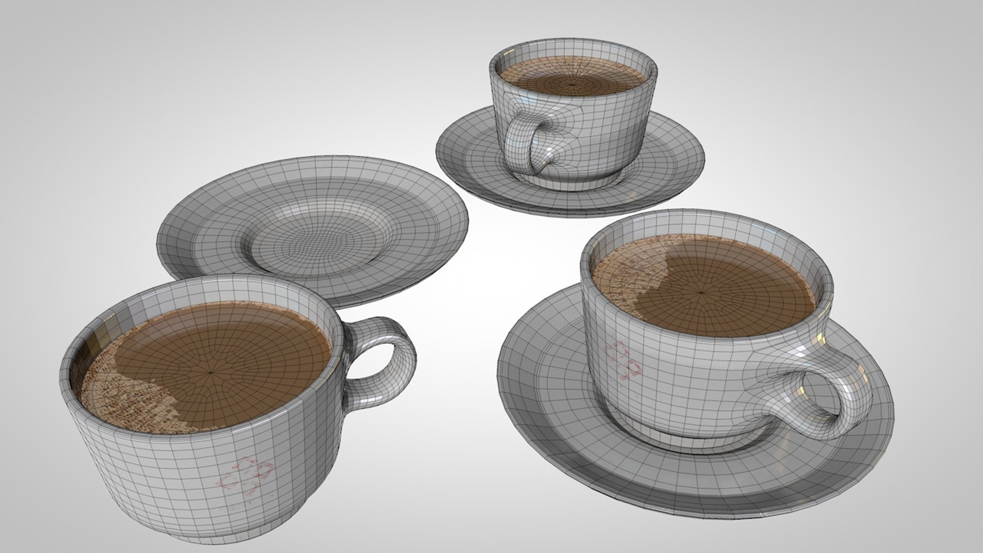 3D coffee cup model - TurboSquid 1622470