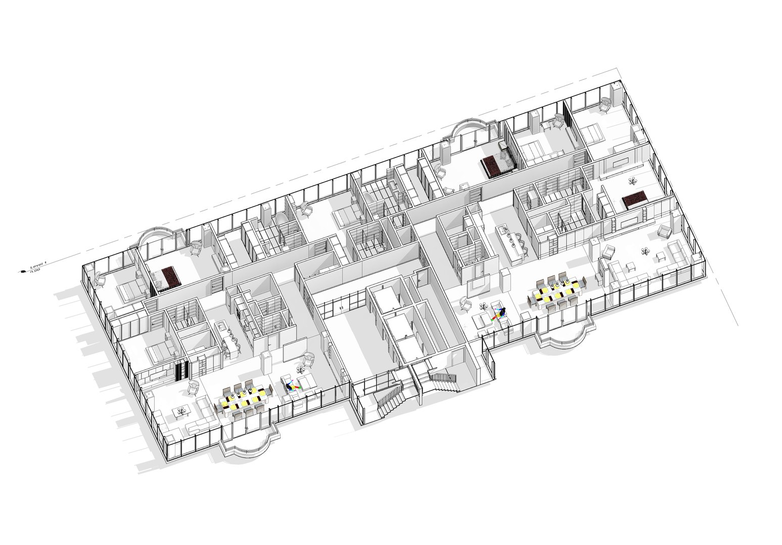 Modern Luxury Apartment Interior Revit Design 3D Model - TurboSquid 2204591