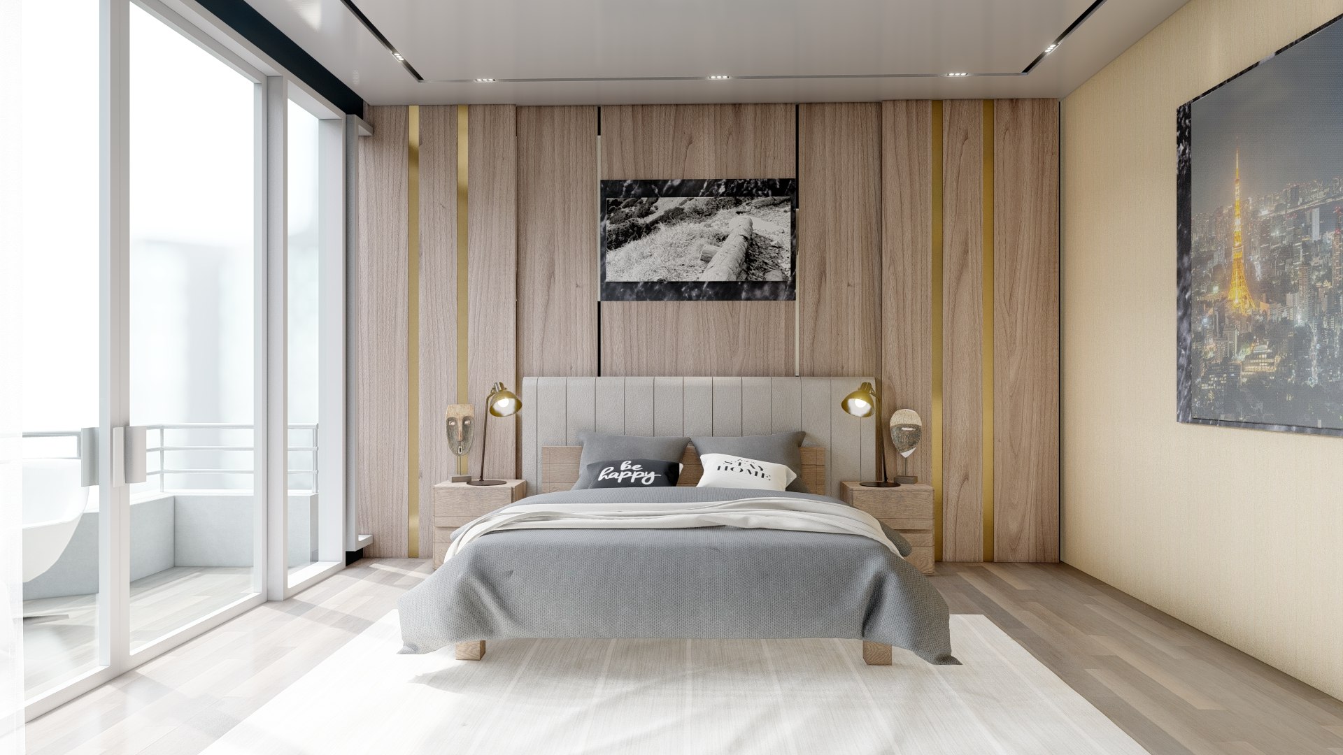 Modern Luxury Apartment Interior Revit Design 3D Model - TurboSquid 2204591