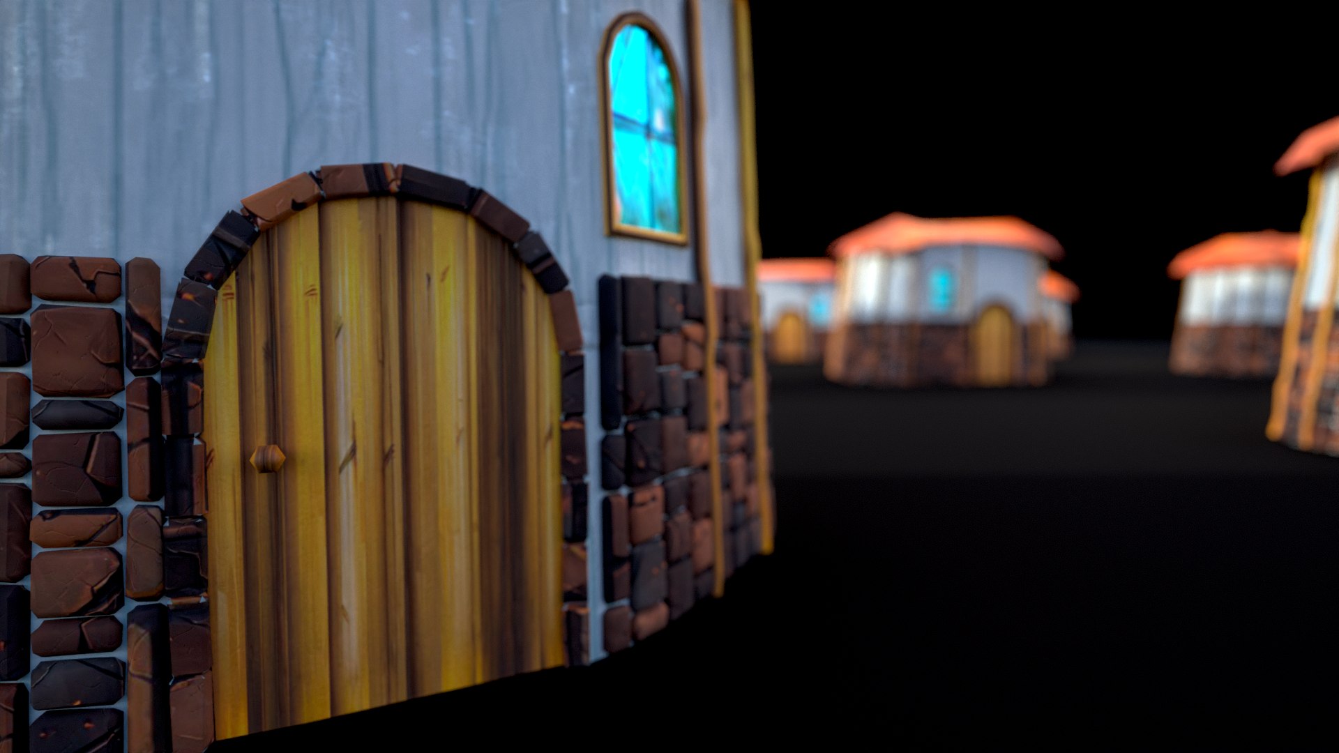 9 House Pack Stylized Game Asset Model - TurboSquid 2112627