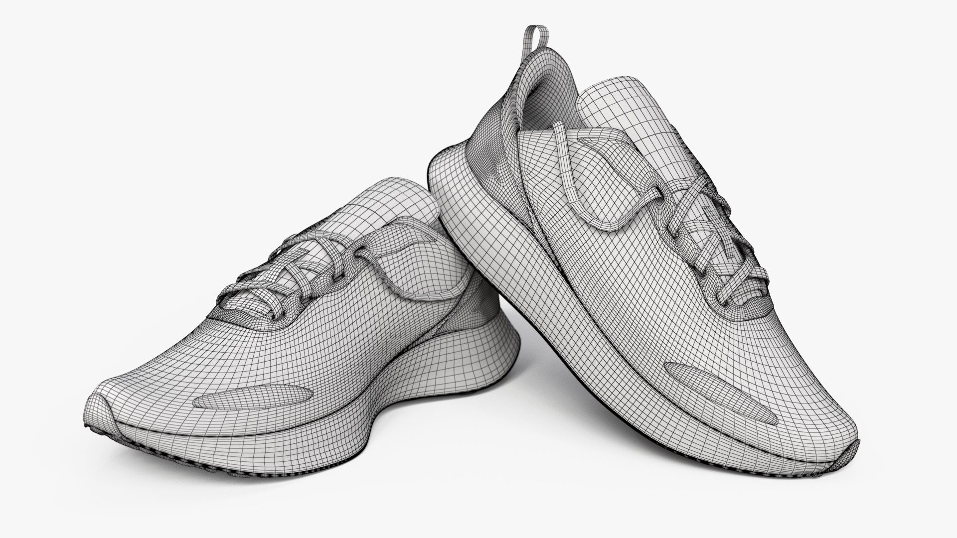 Running Shoes 3D Model - TurboSquid 2192646