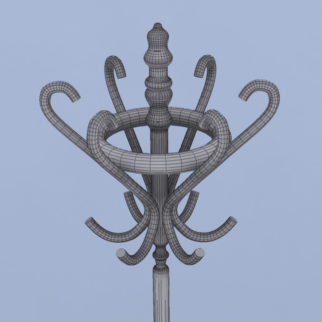 Hat Stand 3d Max