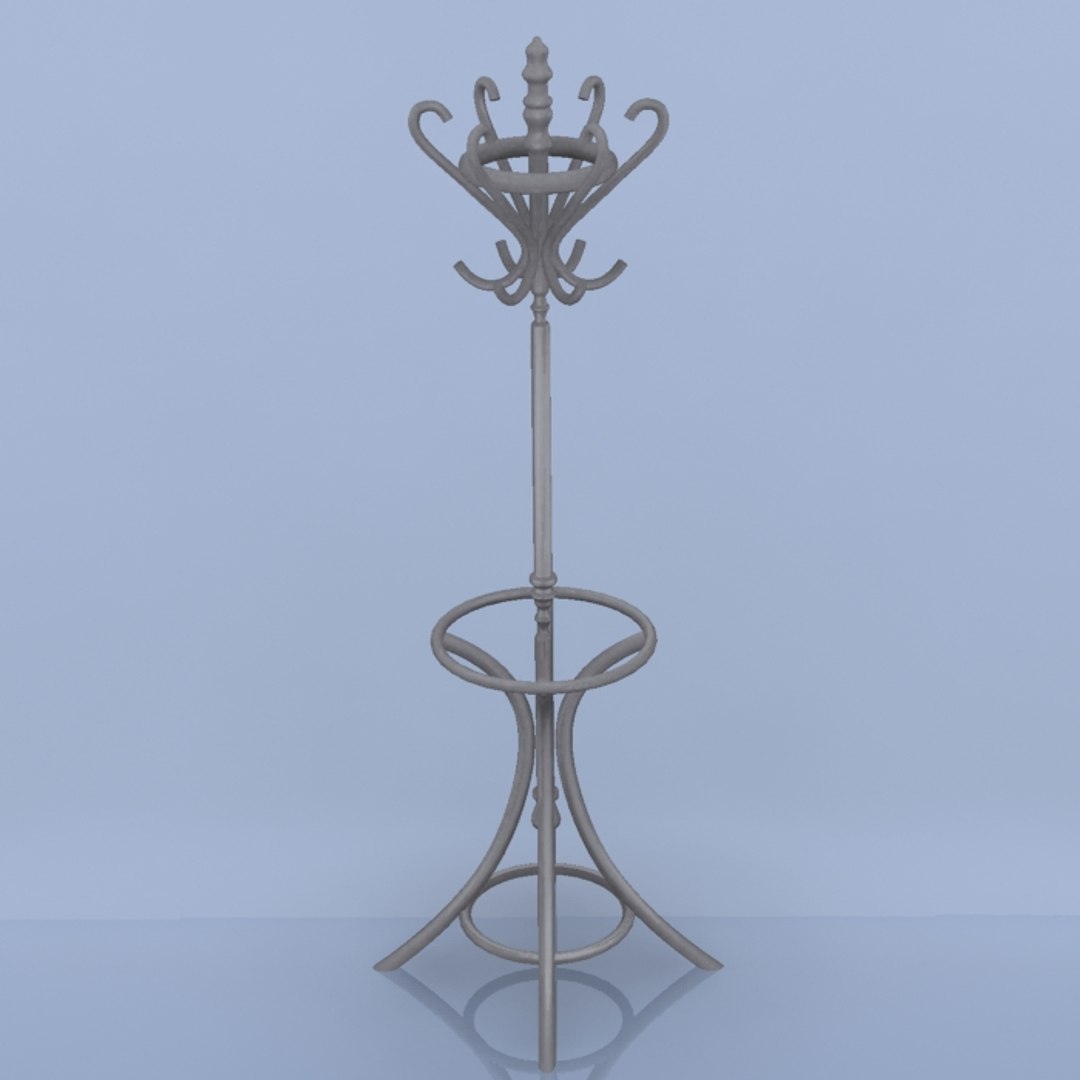 Hat Stand 3d Max