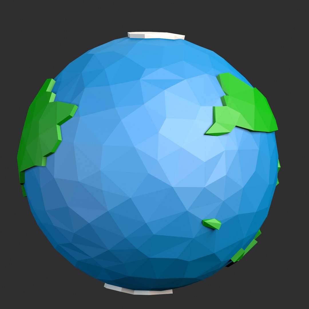 Fantasy Cartoon Planet 3d Model
